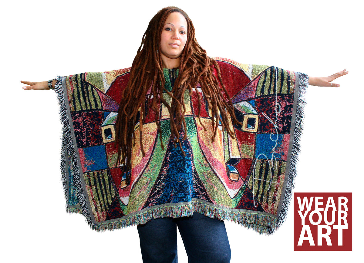 ANCESTRAL SPIRITS #5 PONCHO | The Art of Poncho